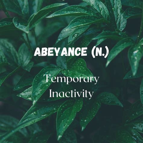 Abeyance N Learn English With Me