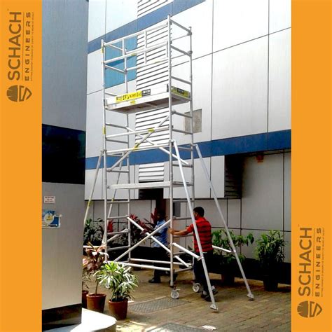10 Aluminium Mobile Scaffold Tower At Rs 10500 Piece In Mumbai Id 2850597116933