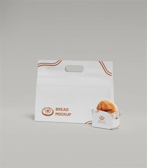 Premium Psd Bread Box Packaging Mockup