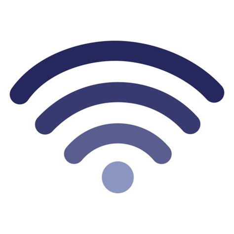 Wifi Connection Blue Icon Png And Svg Design For T Shirts
