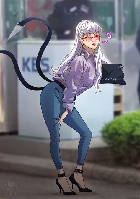 K Da All Out Evelynn Kunst Posen Hintergrundbilder