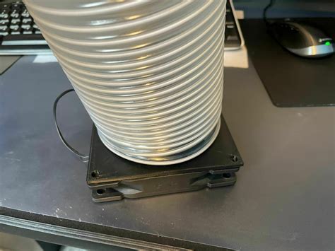 Stl File Computer Fan Asic Extraction Hose Adapter 4 100mm・design To Download And 3d Print・cults