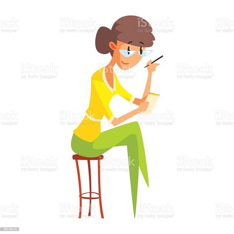 안경을 쓴 기자 공식 언론사 작업 정보 수집 및 뉴스 만들기 저널리즘 일러스트의 일부 독일에 대한 스톡 벡터 아트 및 기타 이미지 독일 동작 활동 만화 Istock