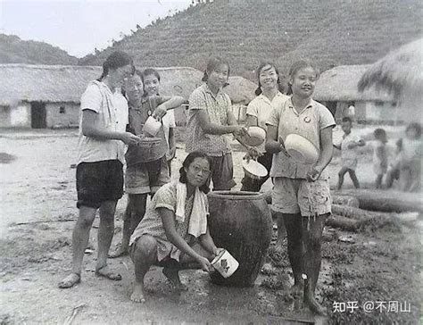 难忘的知青老照片 知乎