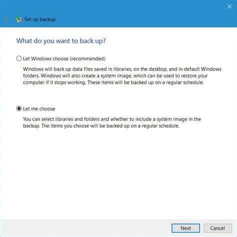 How To Use Windows Backup And Restore Tool In Windows 1110