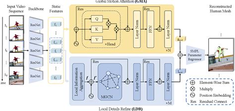 Figure 2 From Dual Branch Graph Transformer Network For 3d Human Mesh