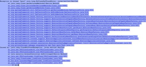 Spring Web Mvc Javaxservletservlet Stack Overflow