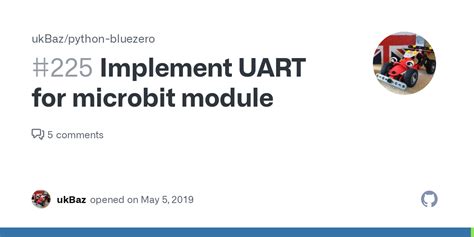 Implement UART For Microbit Module Issue 225 UkBaz Python Bluezero