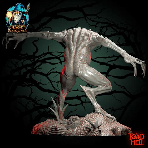 3d Printable Red Slaad Toad 1 Toad Hell Free Stl By Sage Summoner