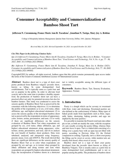 Consumer Acceptability And Commercializa Pdf Dietary Fiber Diet