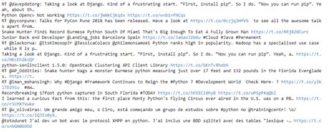 Python How To Get The Whole Tweet Instead Of A Part Of Tweet With