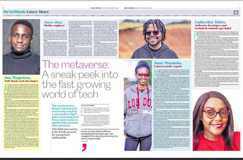 ian mugenya on linkedin i had the privilege of featuring in today s