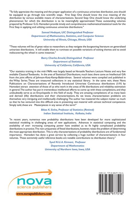 Characterizations Of Recently Introduced Univariate Continuous