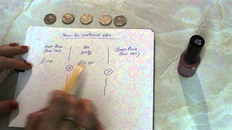 How To Work Out Vat The Simple Easy Way Find Vat And Gross Price From