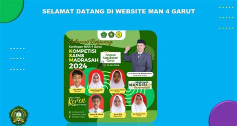 Man 4 Garut Keren Kreatif Religius Mandiri