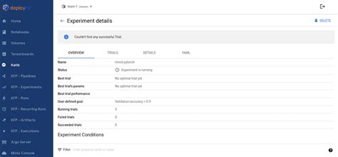 example workflow train an image recognition model using kubeflow and the netapp dataops toolkit