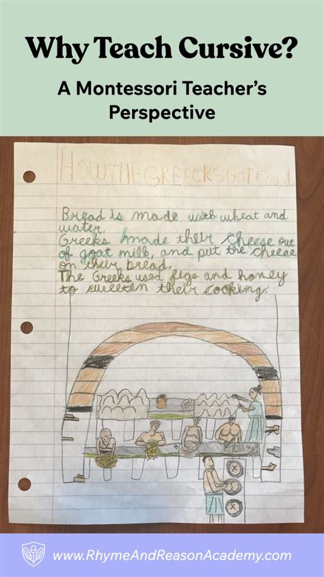 Should I Teach Cursive If My Babe Already Knows Print Rhyme And Reason Academy