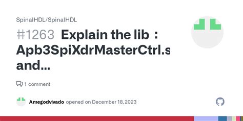 Explain The Lib：apb3spixdrmasterctrlscala And Spixdrmasterctrlscala