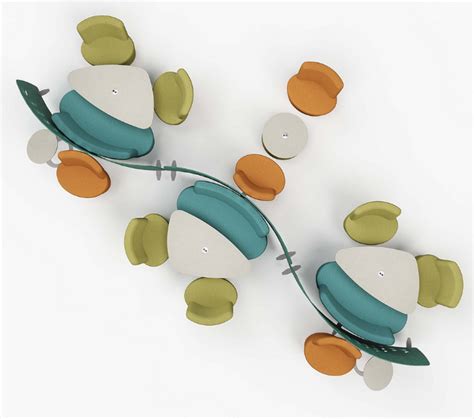 Flowform Learn Lounge Offset Triangle Smith System Affordable