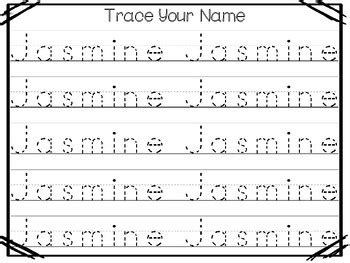 Jasmine Name In Cursive
