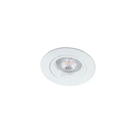 Europole 62400 Spot Rtight Gu10 Rond Fixe Blanc Mat Ip20