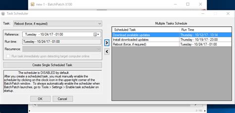 Creating Multiple Scheduled Tasks For A Single Computer