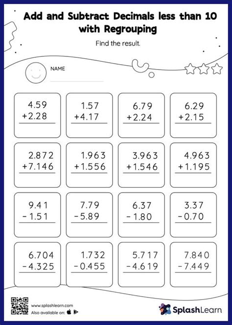 Add Decimals Worksheets For 5th Graders Online Splashlearn Page 3