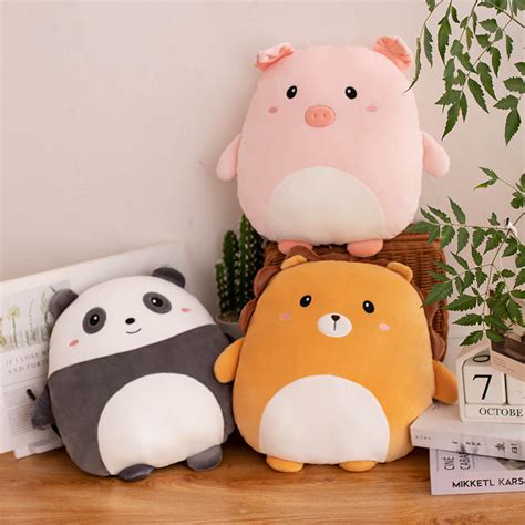Custom Squish Plush Toy Cute Cartoon Stuffed Pillow