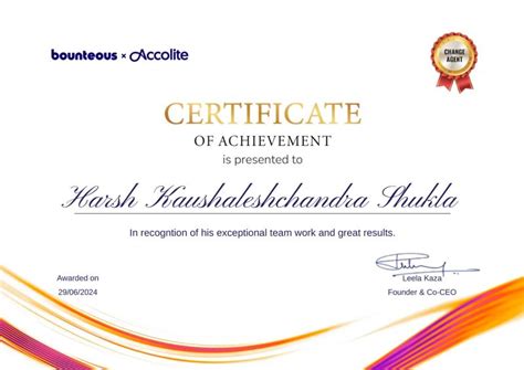 Harsh Shukla On Linkedin Careergrowth Professionaldevelopment Certificateofexcellence