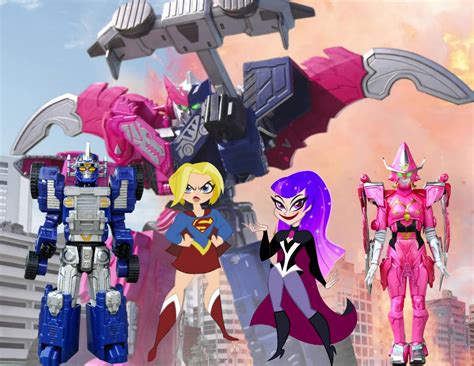 Zenkaigers Meets Dc Super Hero Girls 3 By Lupinmk On Deviantart