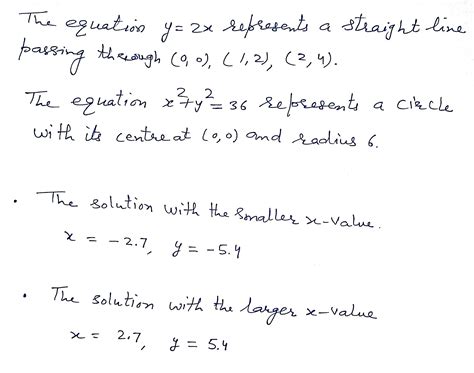 Solved Solve The Given System Of Equations Graphically By Using A Graphing Course Hero