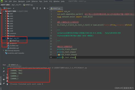 鱼书p70 Mnistpy的导入和应用 Csdn博客