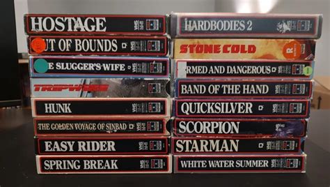 80s Action Vhs Lot For Sale Picclick