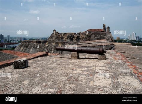 Unesco World Heritage Site San Felipe Castle In Cartagena Colombia