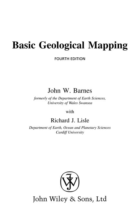 Solution Basic Geological Mapping Studypool