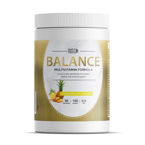 Balance (Multivitamin) | Health & Balance Vitamins – (USA) Health ...