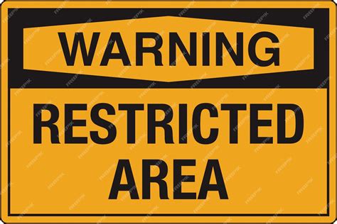 Premium Vector Osha Standard Safety Danger Caution Warning Sign