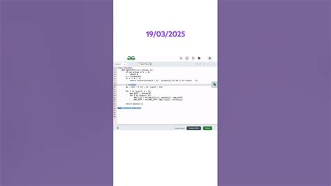 Stock Buy And Sell Gfgpotd Python Programming Gfg Today Gfg Python Code Gfgpotd