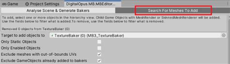 MeshBaker教程 一款性能优化的插件 技术专栏 Unity官方开发者社区