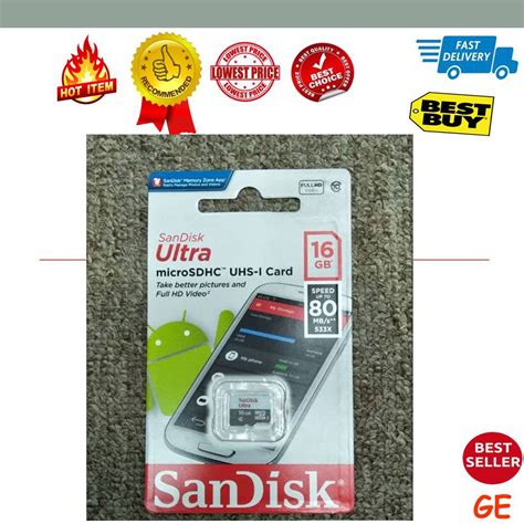 Original Sandick Card 32GB 64GB 128GB 256GB Ready Stock Memory Card Micro SDHC For Phone And IP