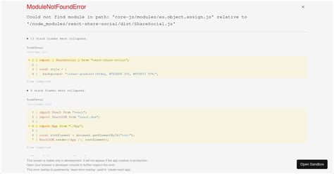 React Share Facebook And Twitter Example Forked Codesandbox