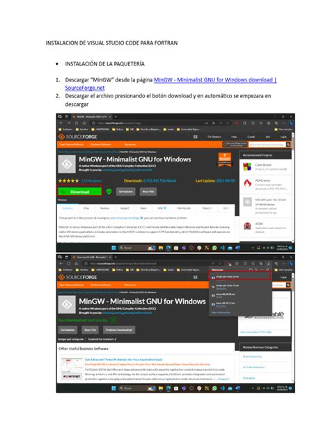 Instructivo Instalacion Visual Studio Code Y Configuracion Para Fortran