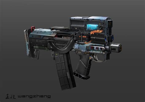Artstation 科幻枪械sci Fi Guns