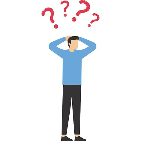 Premium Vector Question Mark Faq Concept The Man Asking The Question Ask Questions And Get
