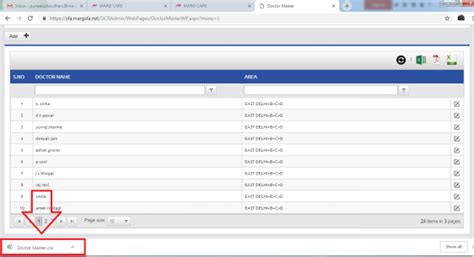 How To Export All Doctor In Csv From Sfaxpert Software