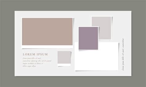 사진 프레임 콜라주 템플릿입니다 무드 보드 템플릿 디자인 빈 사진 격자 모형 벡터 0명에 대한 스톡 벡터 아트 및 기타 이미지 0명 공란 광고 Istock