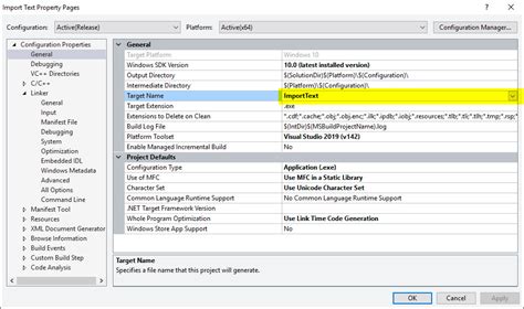 Unit Testing How To Set Outdir Targetname Targetext And