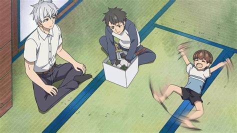 할아버지 앞에서 떼쓰기