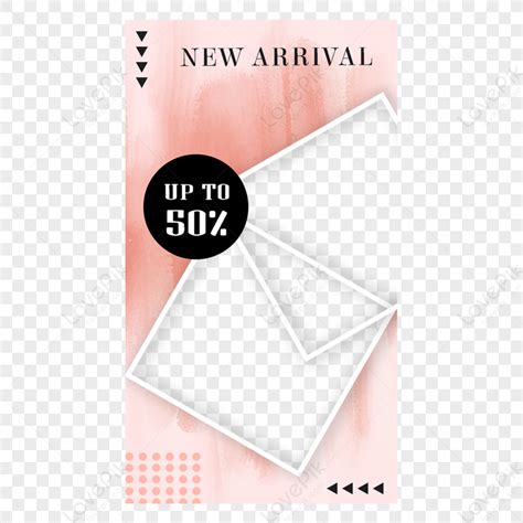 추상 브러쉬 폴라로이드 사진 프레임 인스 타 그램 이야기 분홍색 테두리 일러스트 팝 책 편지 Png 일러스트 무료 다운로드 Lovepik