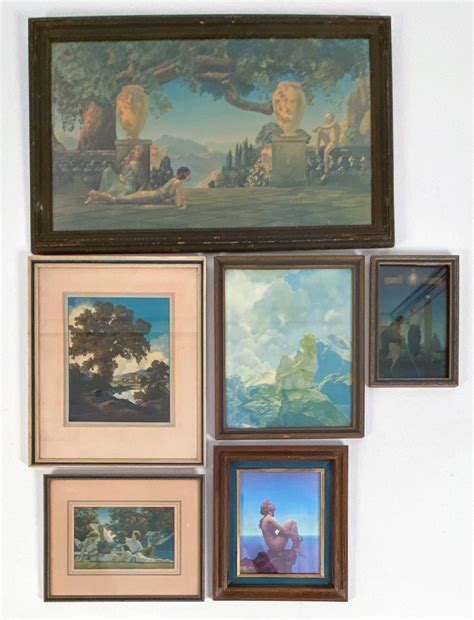 Sold At Auction Maxfield Parrish 6 Maxfield Frederick Parrish 1870
